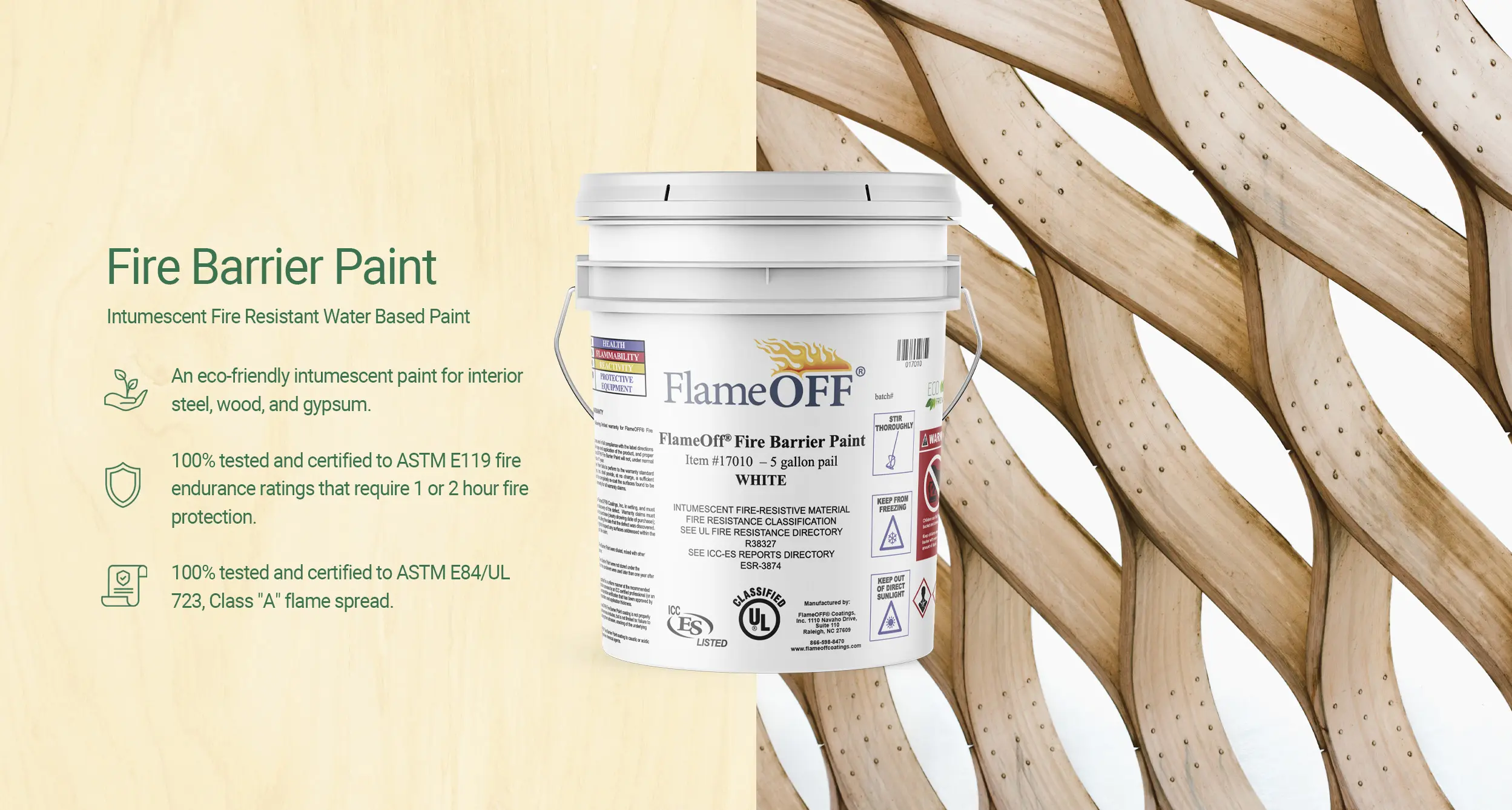 Intumescent Fire Resistant Water Based Paint Intumescent Fire Resistant Water Based Paint